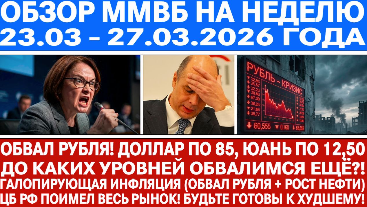Гигантский обзор рынка / Цб Рф в пятницу поимел весь рынок / ОБВАЛ РУБЛЯ!!! Юань по 12,50 рублей!