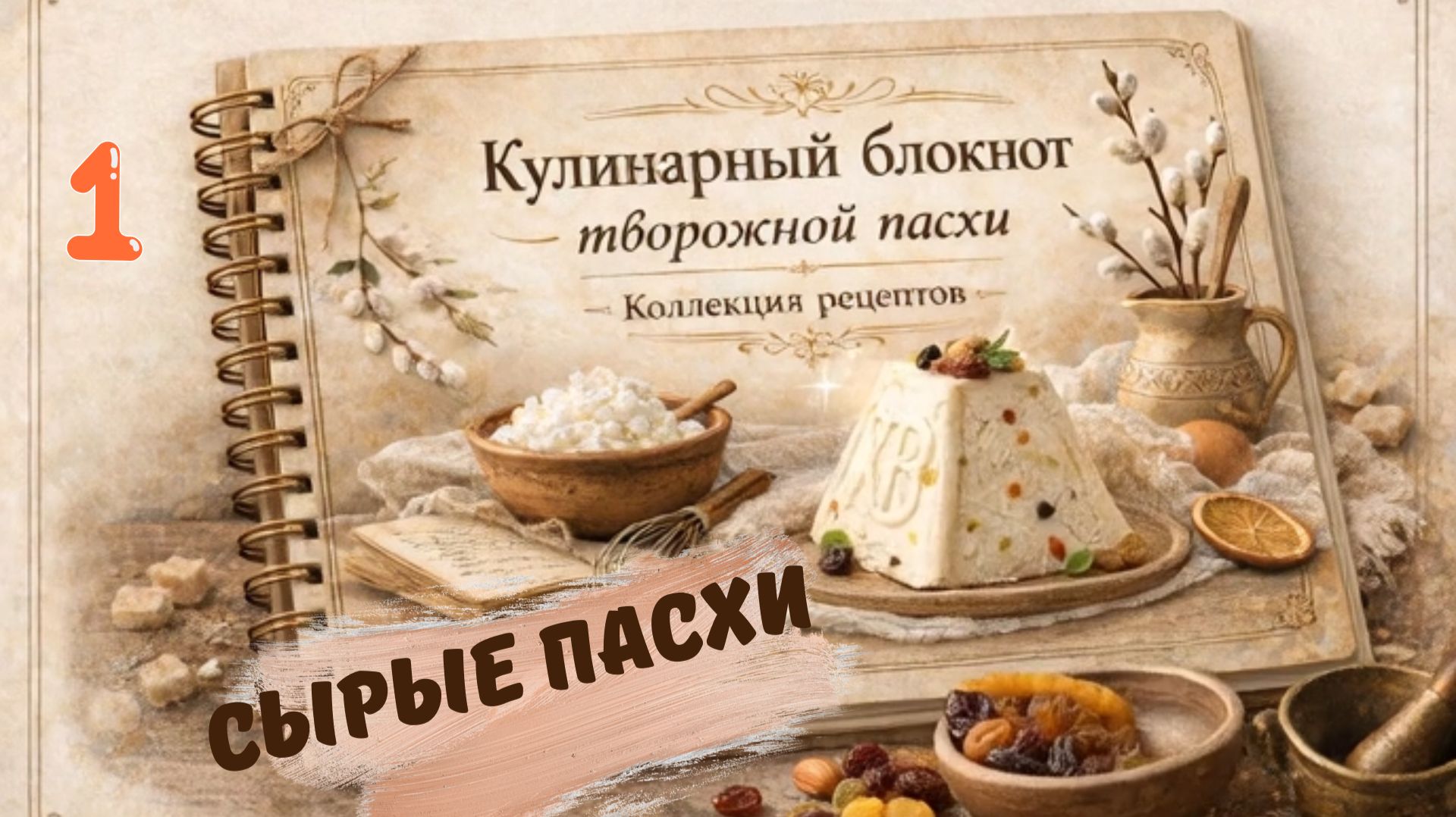 Сырые пасхи. Кулинарный блокнот творожной пасхи