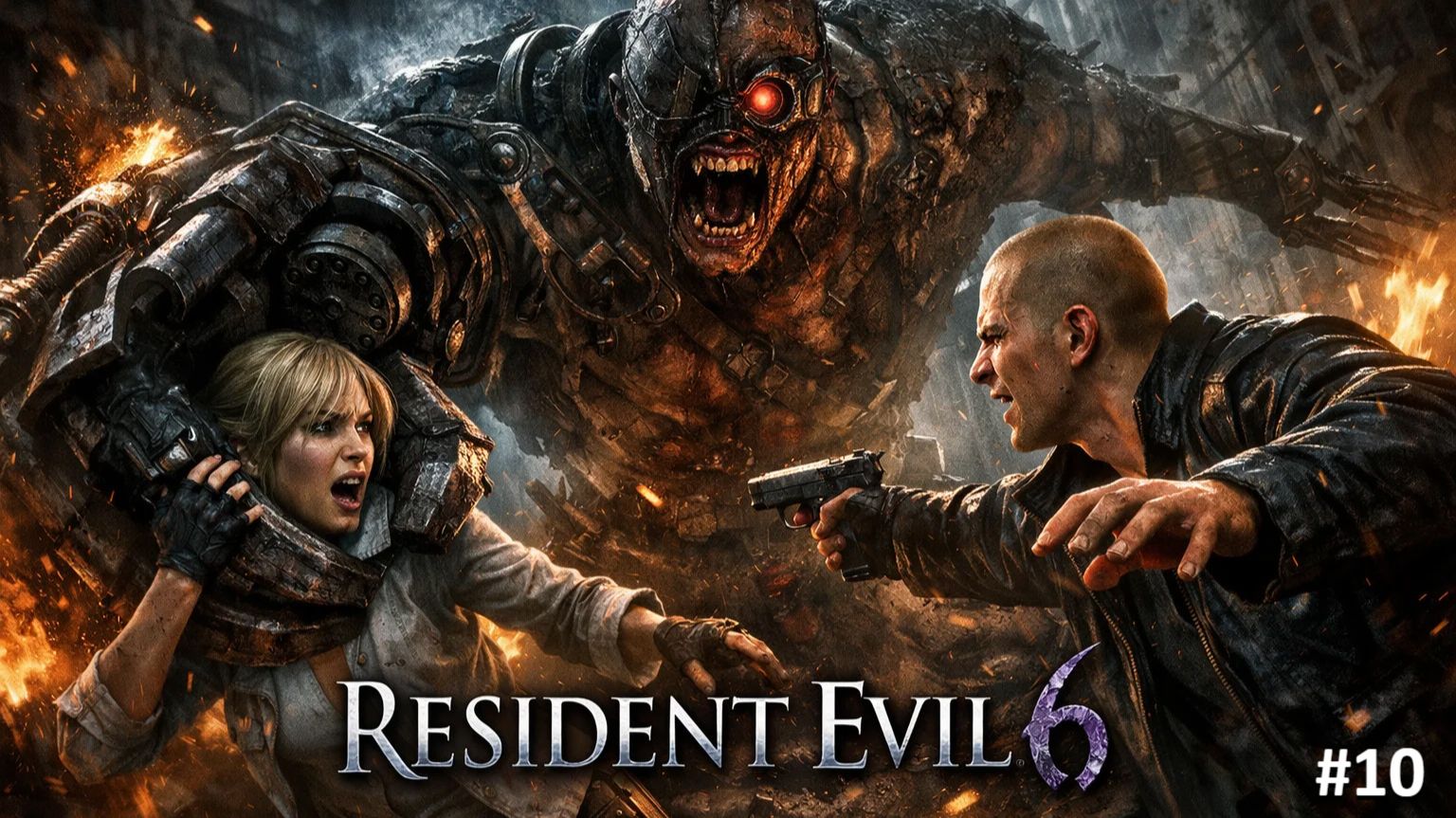 ОПЯТЬ ТЫ !? |﹥ Resident Evil 6 #10 (Компания  Джейка Мюллера)