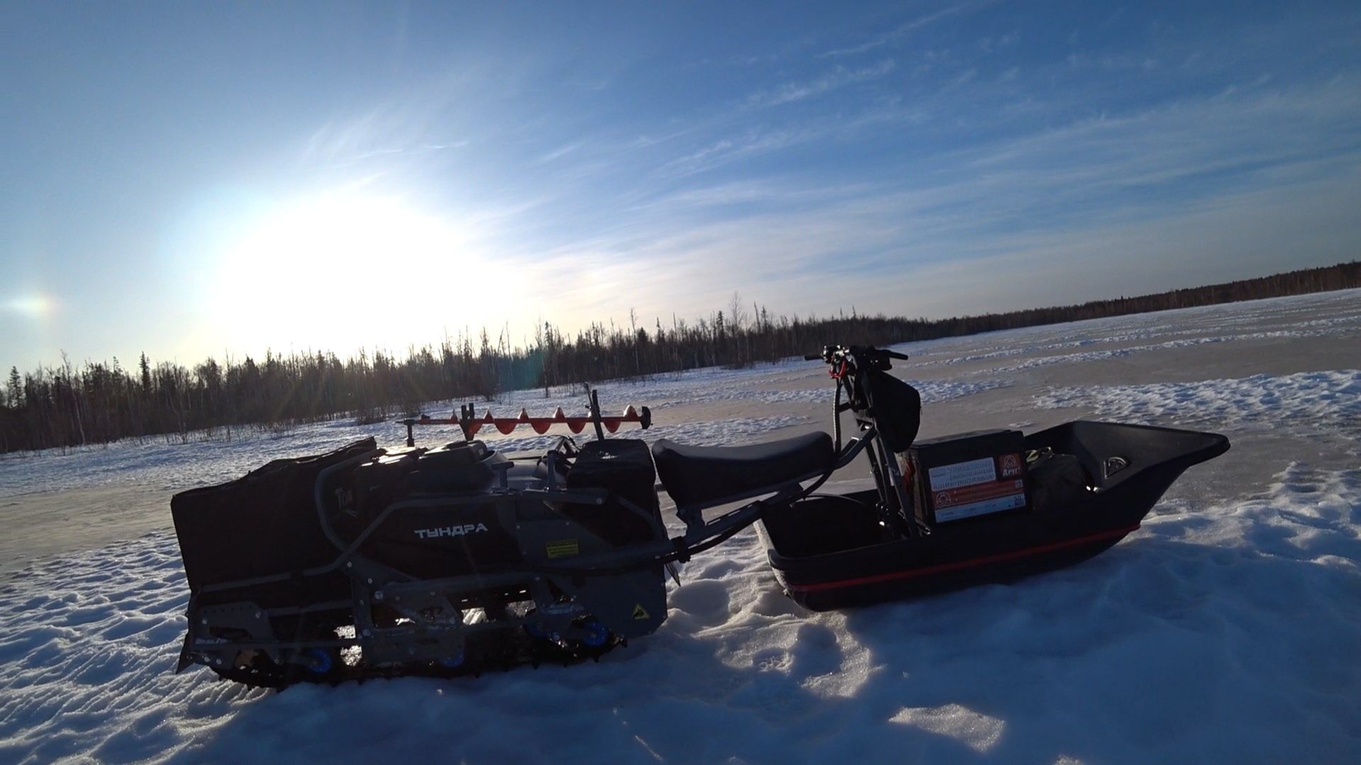 РАННЯЯ ВЕСНА, НЕ ПОМНЮ ТАКОГО СЕЗОНА! НА ТУНДРЕ-ЛОНГ ДО ОЗЕРА \ ОКУНЬ НА БЛЕСНУ, РЫБАЛКА В МАРТЕ!