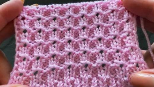 😍👍УЗОР НА ОСНОВЕ РЕЗИНКИ 2Х2🩷