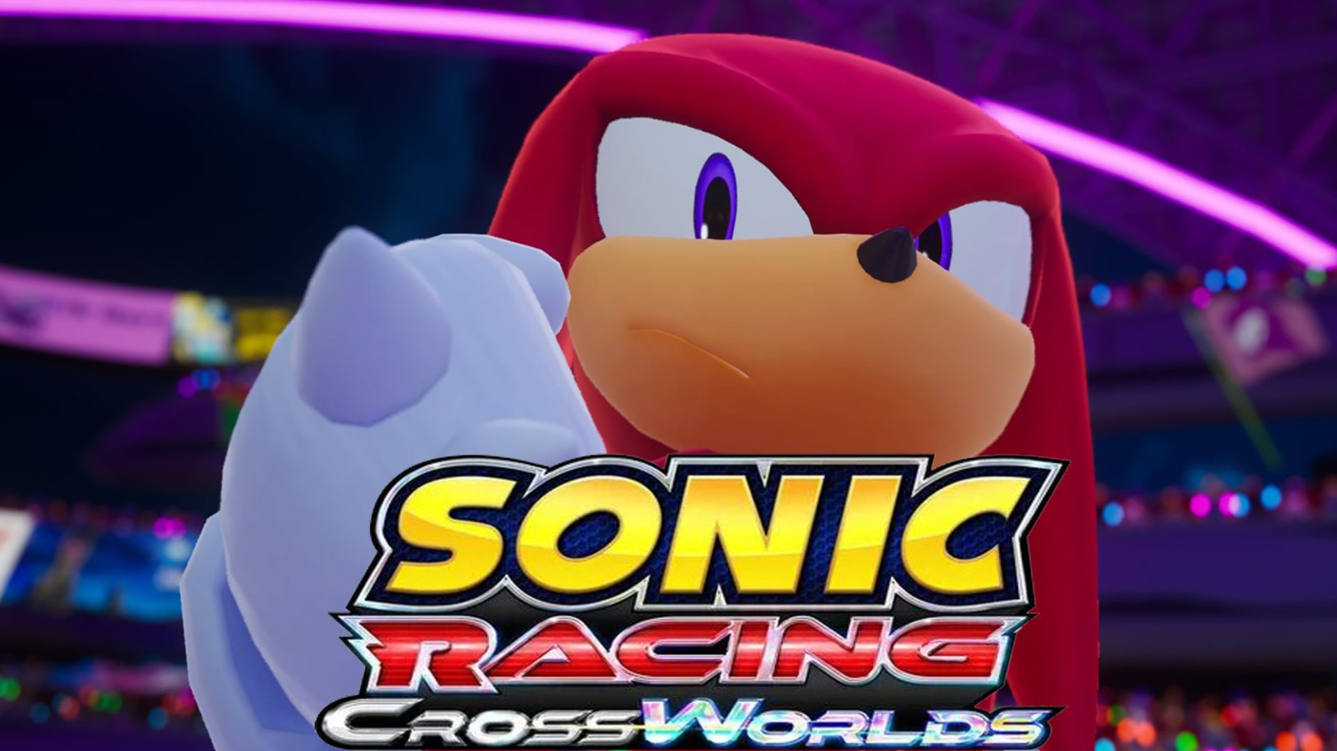 Этап 2 Гонки Наклз и Тейлз. Sonic Racing CrossWorlds. Knuckle vs Tails. Радужный сад