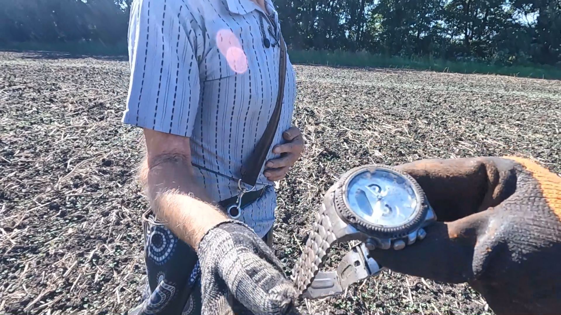 Приборный поиск. Часы, монеты и железо.