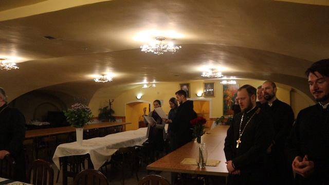 "Многая лета". После воскресной литургии в день Иоанна Лествечника и 40ка мучеников. 22 марта 2026 г