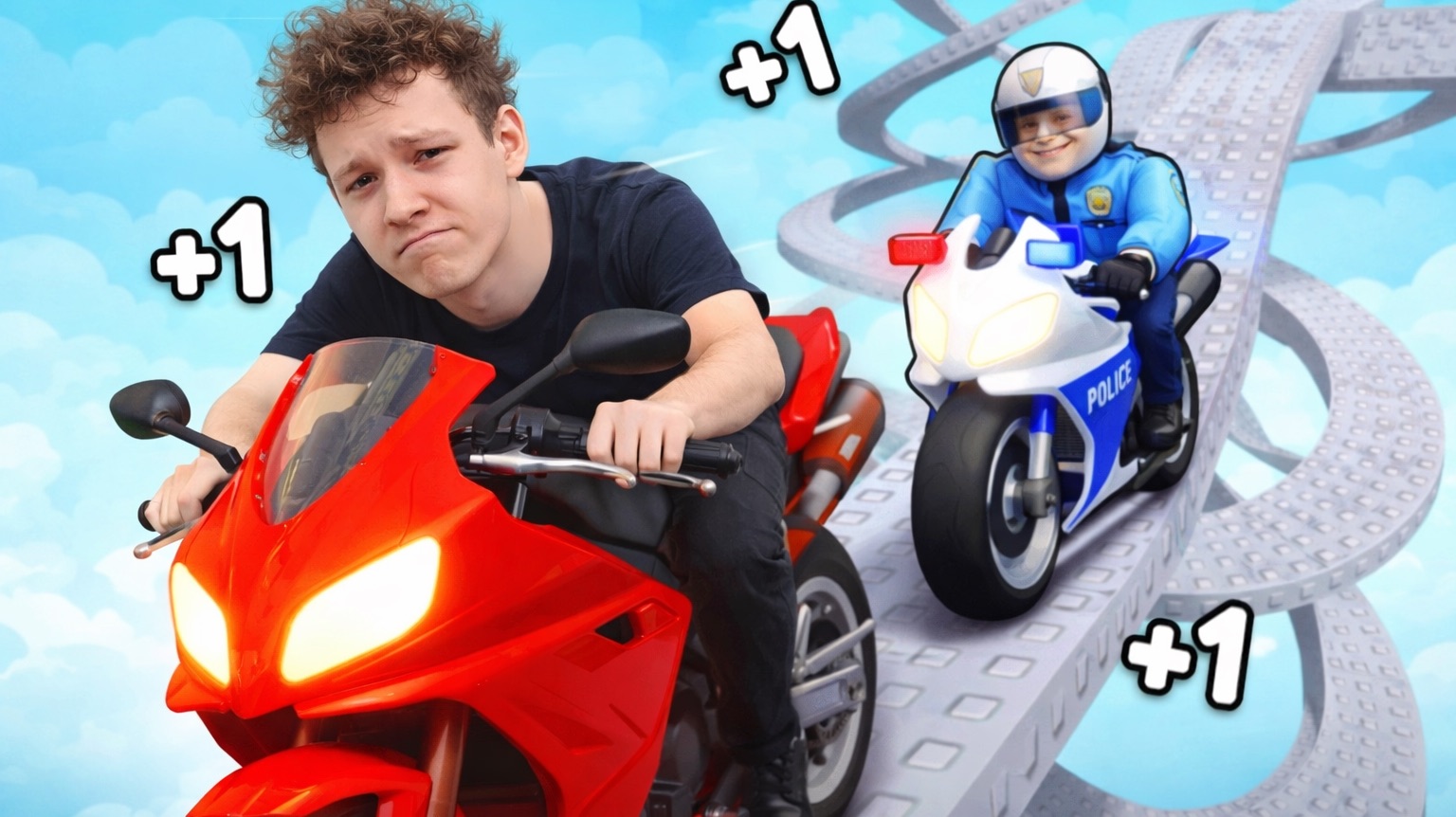 КАЖДУЮ СЕКУНДУ +1 СКОРОСТЬ! ПОБЕГ НА МОТОЦИКЛЕ В РОБЛОКС