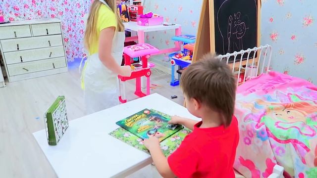 Катя снова выбирает себе профессию - Тесты и Загадки для Детей