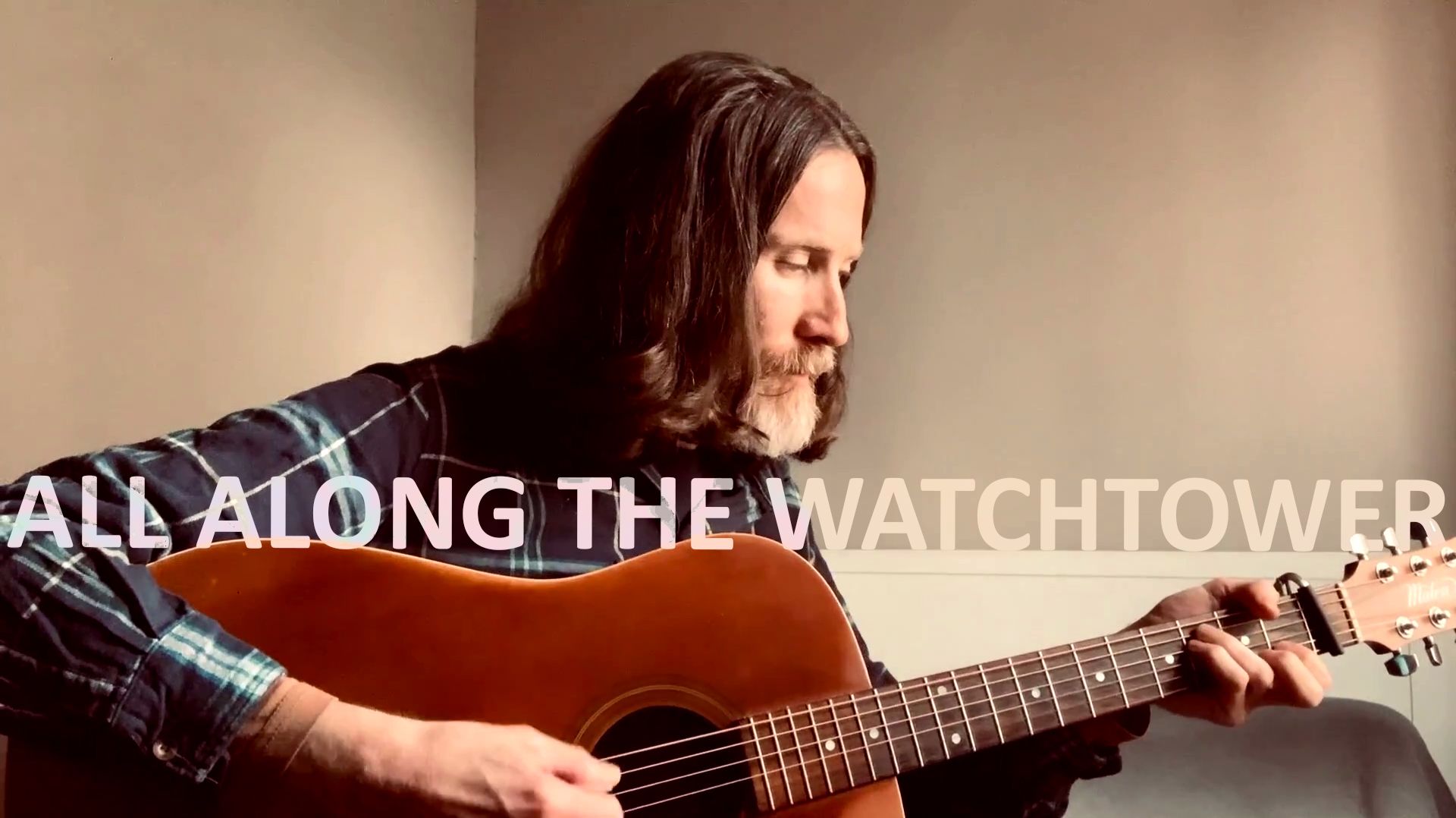 ALL ALONG THE WATCHTOWER Bob Dylan кавер песни под Гитару от River Crombie