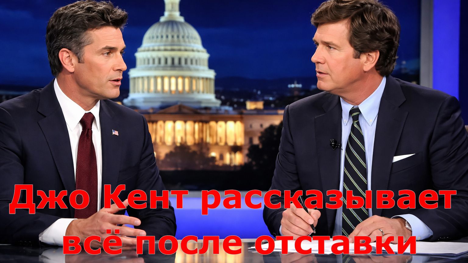 Джо Кент о увольнении из-за позиции по иранской войне в интервью Такеру Карлсону