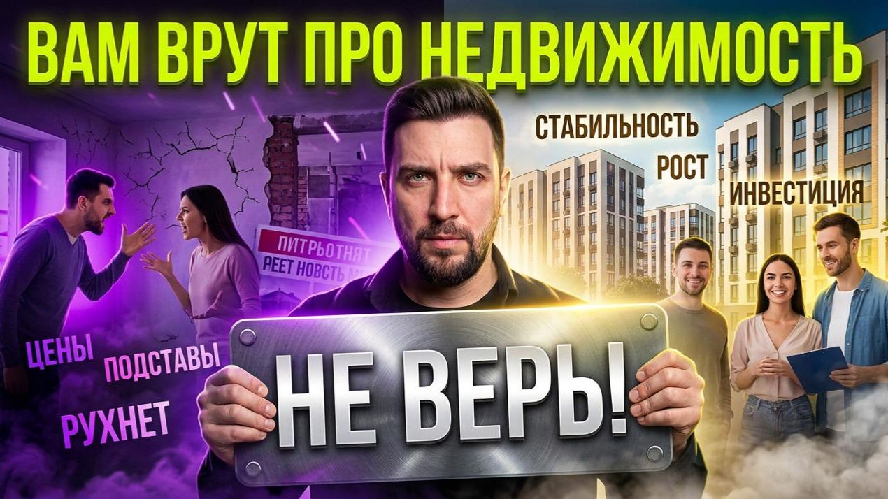 Что будет с недвижимостью в 2026? Три реальных сценария рынка