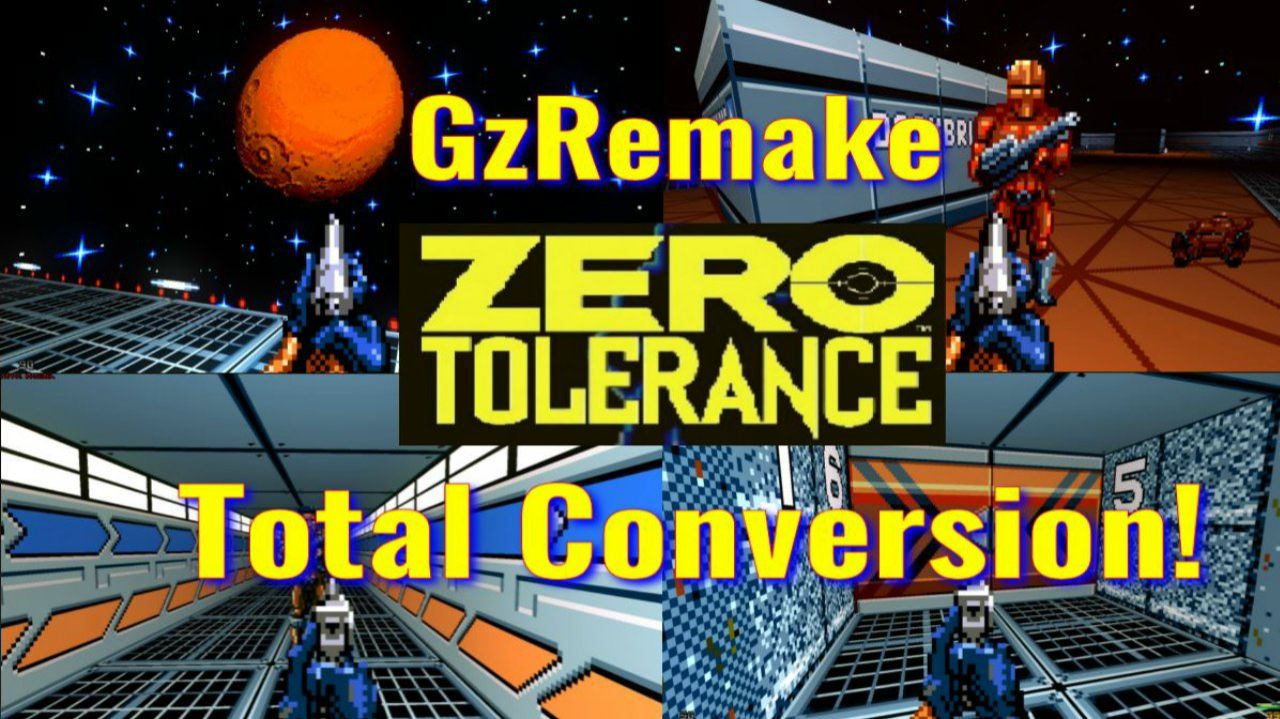 Zero Tolerance GzRemake - Обзор ► Total Conversion лучшего SEGA шутера на Пк!