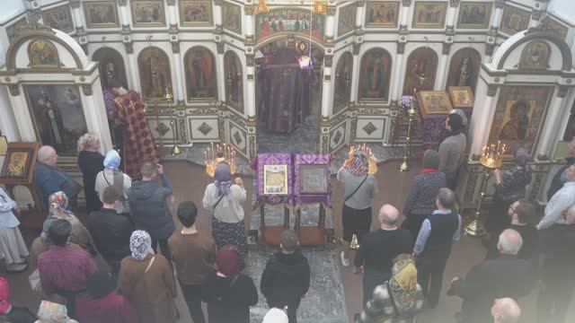 Запись трансляции 22 марта 9:40. Часы. Литургия