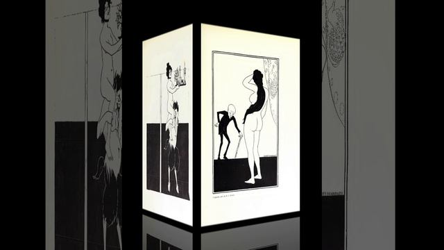 ArtShort. Aubrey Beardsley. Blanc et noir. «Ожившие» иллюстрации. Часть 2-я