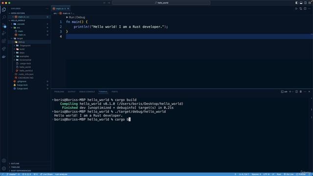 18. The cargo build Command
