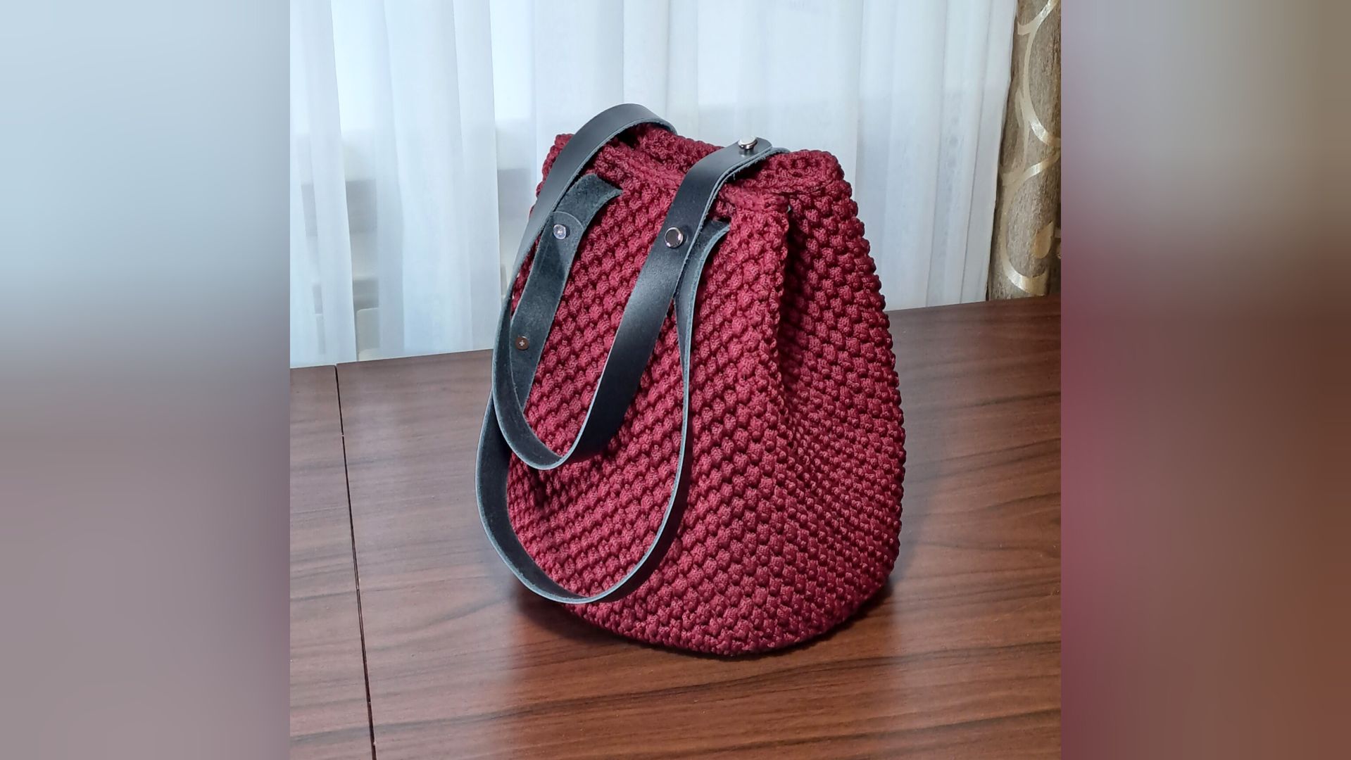 Торба узором дракон.