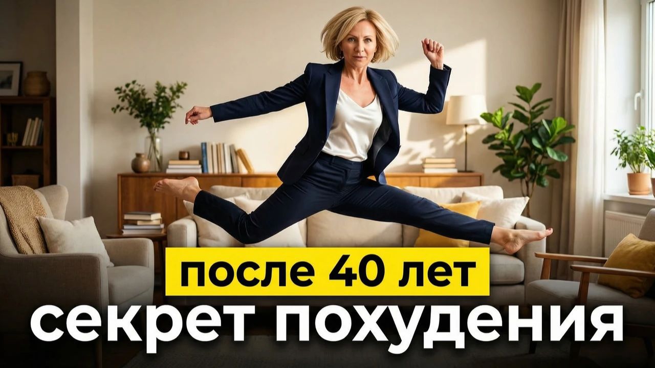 Как похудеть после 40 лет. Это должны знать все.