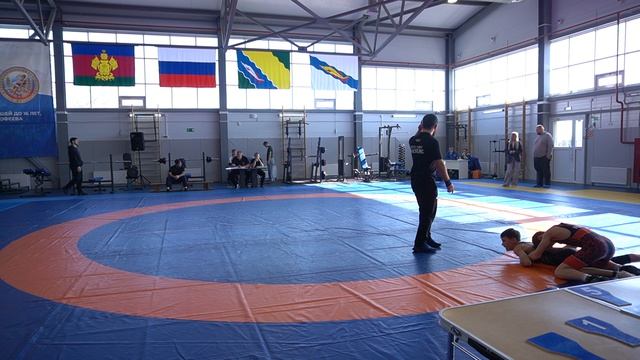 Ейск 2026 г. Греко-римская борьба. Вес 44 кг. Бичурин Артём (Новокубанск)-Бузань Иван (Ейск)