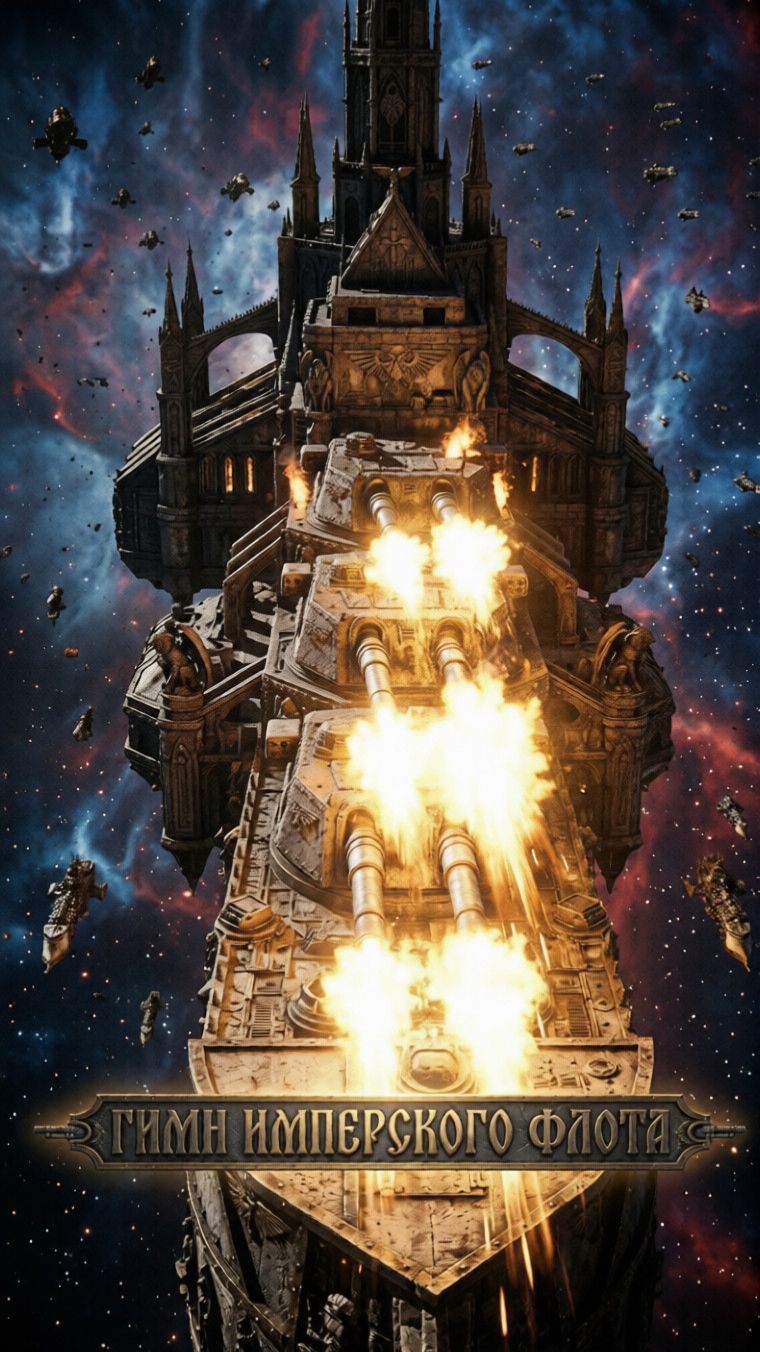 Гимн Имперского Флота Ярость Императора  Warhammer 40,000