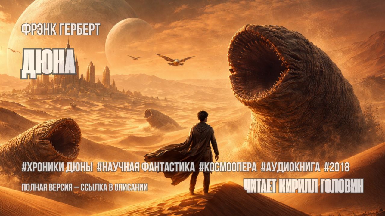Аудиокнига. Фрэнк Герберт — «Дюна»