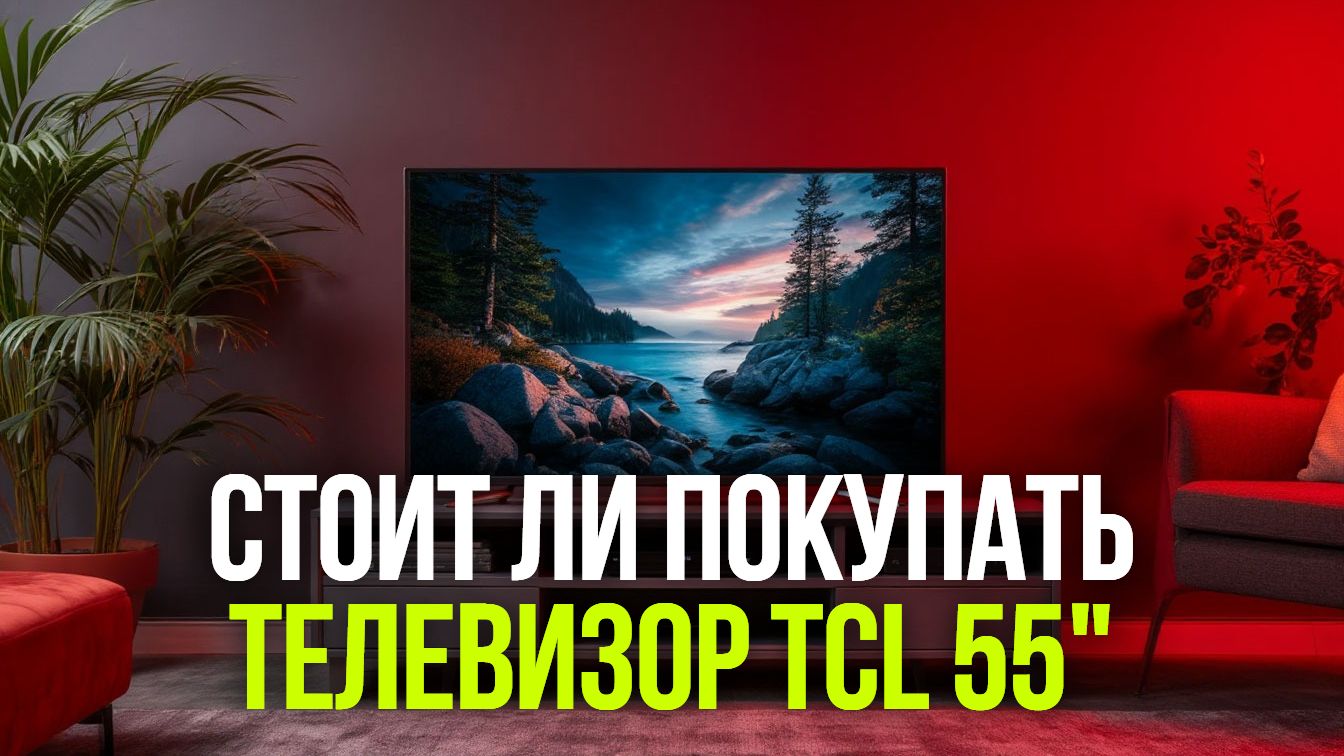 Стоит ли покупать TCL 55MQLED75K в 2026? Обзор 4K‑экрана и функций