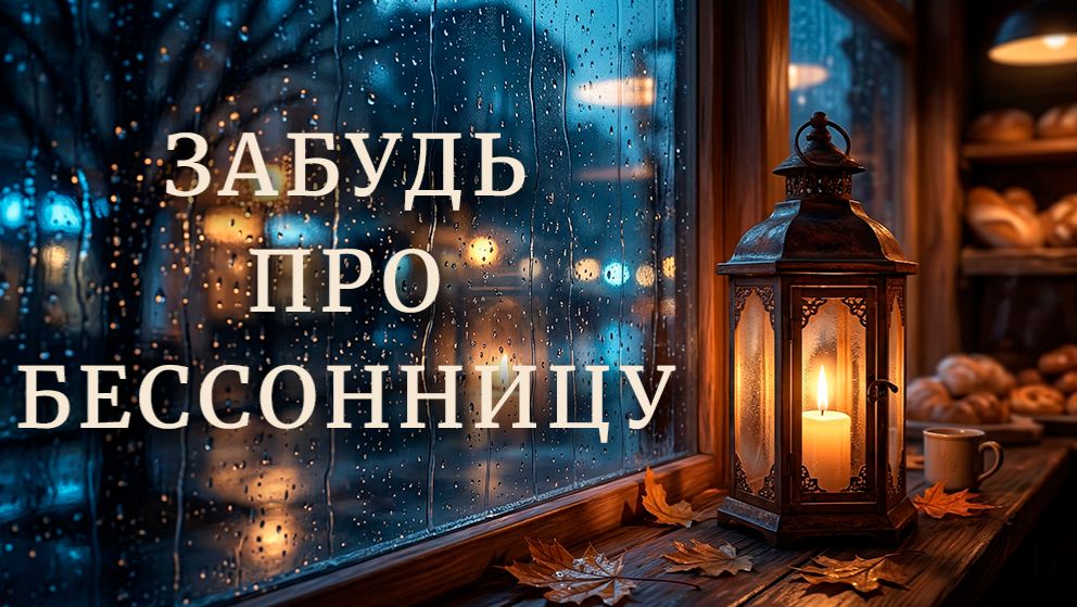 АСМР МУЖСКОЙ ГОЛОС: Шум ливня и запах горячего хлеба. Уютная пекарня, где время замерло.  (3 Часа)