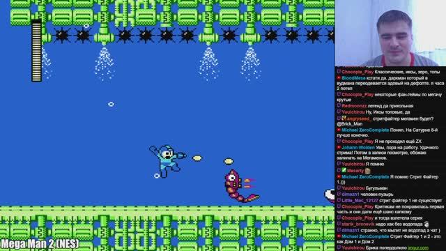 Brick_Man - Mega Man Мега-Марафон, часть 2: Megaman 2 (NES)