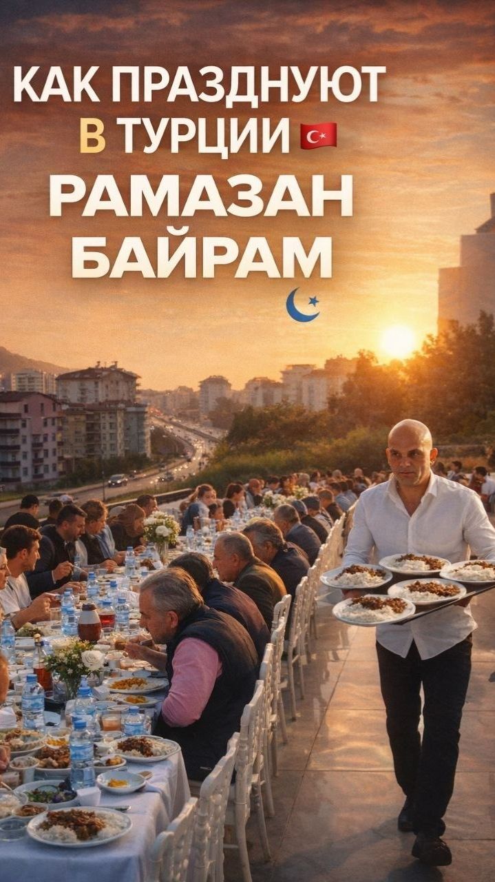 Праздники в Турции. Как празднуют Рамазан Байрам ✨🌙