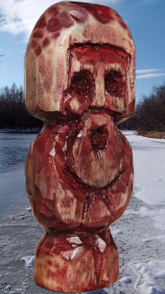 Тотем  Подя III  - старичок Лесовичок.