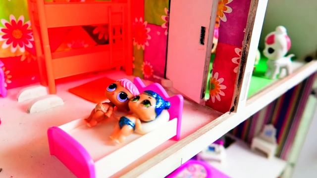 Катя и ДОМ ЛОЛ 🏰Куклы ЛОЛ Переезжают в House LOL CHALLENGE - Загадки Для Детей- Катя Загадайка