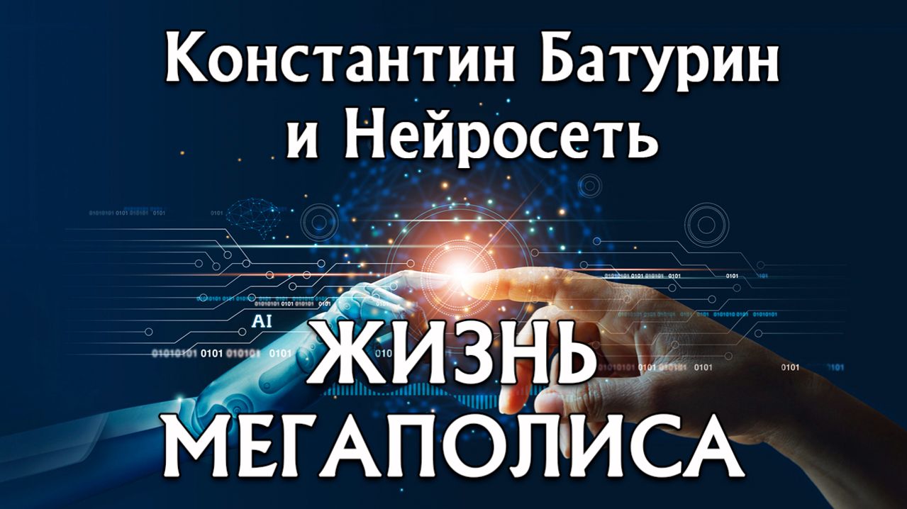 Премьера песни 2026. ЖИЗНЬ МЕГАПОЛИСА - Константин Батурин и Нейросеть