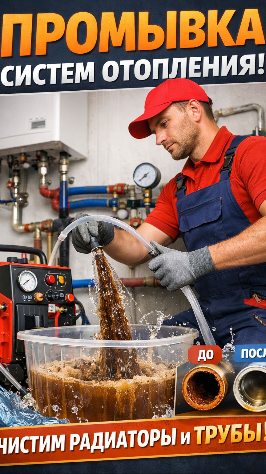 Промывка котельного оборудования. МУСОР В СИСТЕМЕ ОТОПЛЕНИЯ