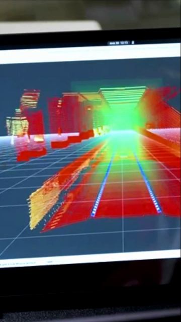 Такой обзор видит беспилотный поезд
