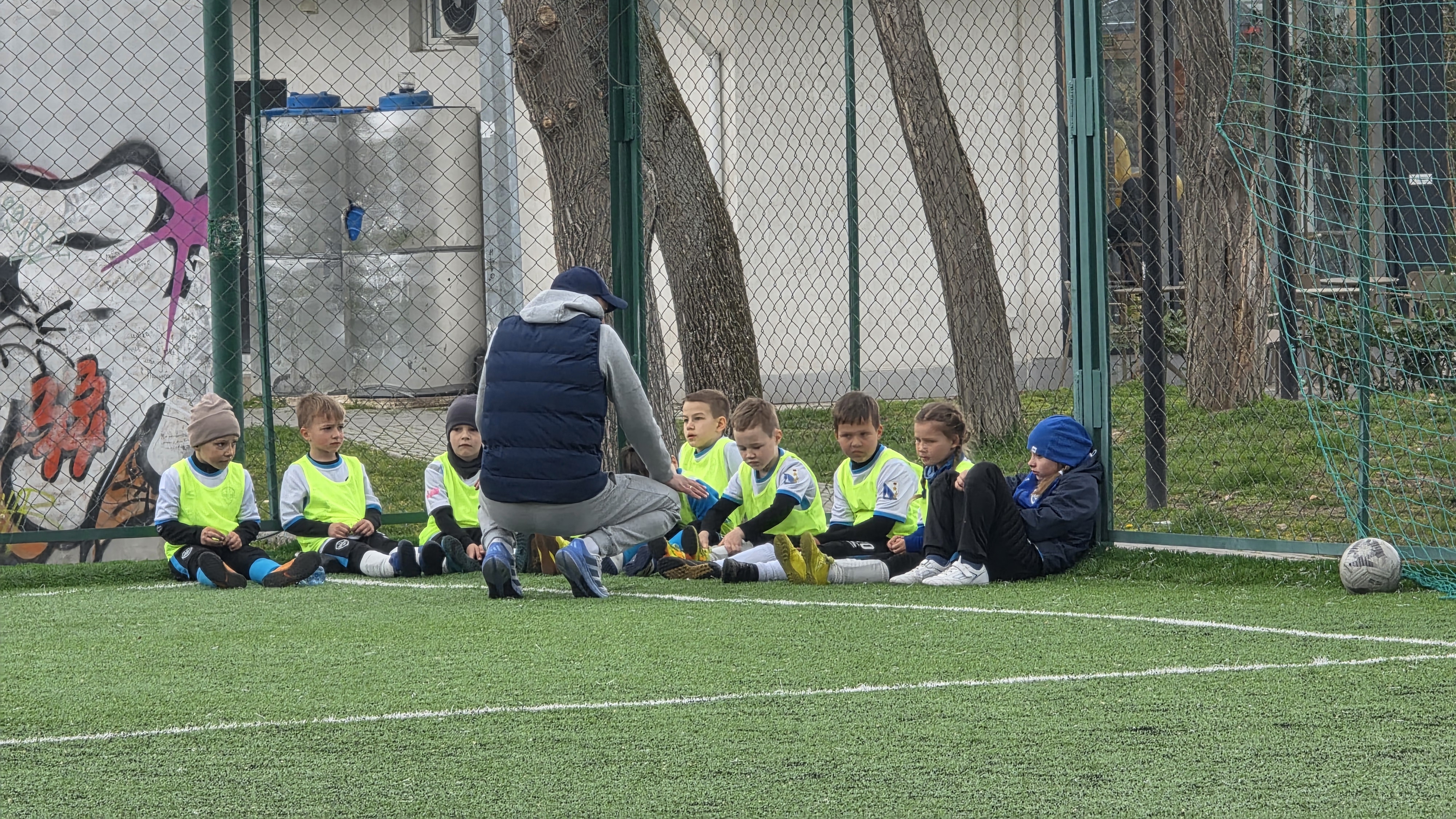 21.03.2026-ДСК "Фарватер" синие г.Севастополь 2019 г. : ДЮФК Тюмень-Молодёжное 2019 г. 1 тайм