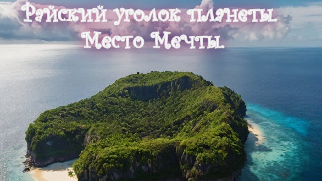 Райский уголок планеты. Место Мечты.  Премьера трека!