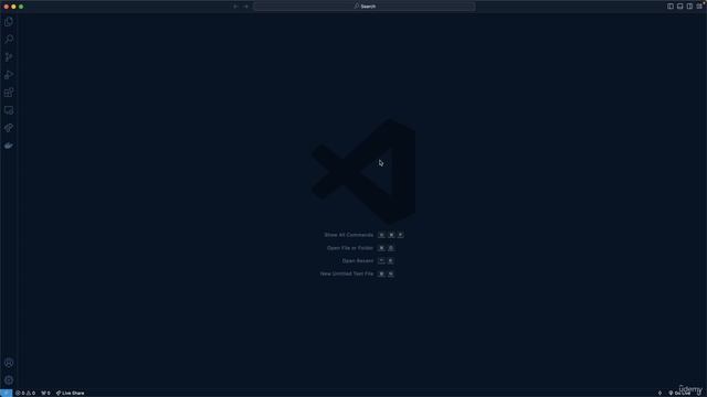 6. macOS Installing Visual Studio Code