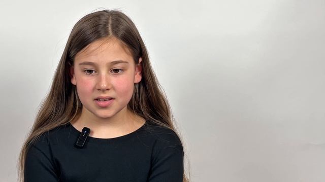 Кира, 10 лет, видеовизитка