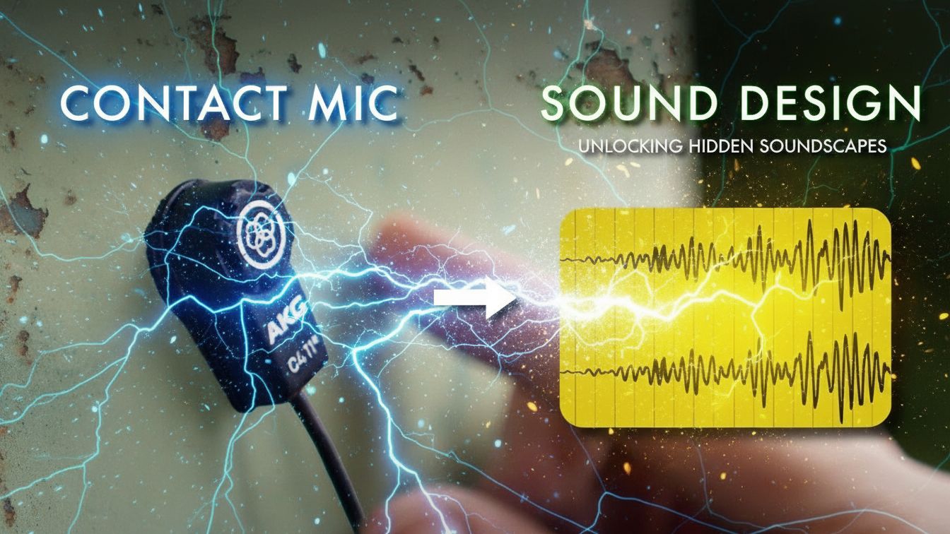 AKG C411 Contact Mic: Field Recording and Sound Design