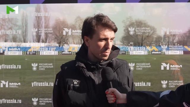 МФА - СШ Ленинградец  Молодежная футбольная лига - Б  3 тур  Интервью