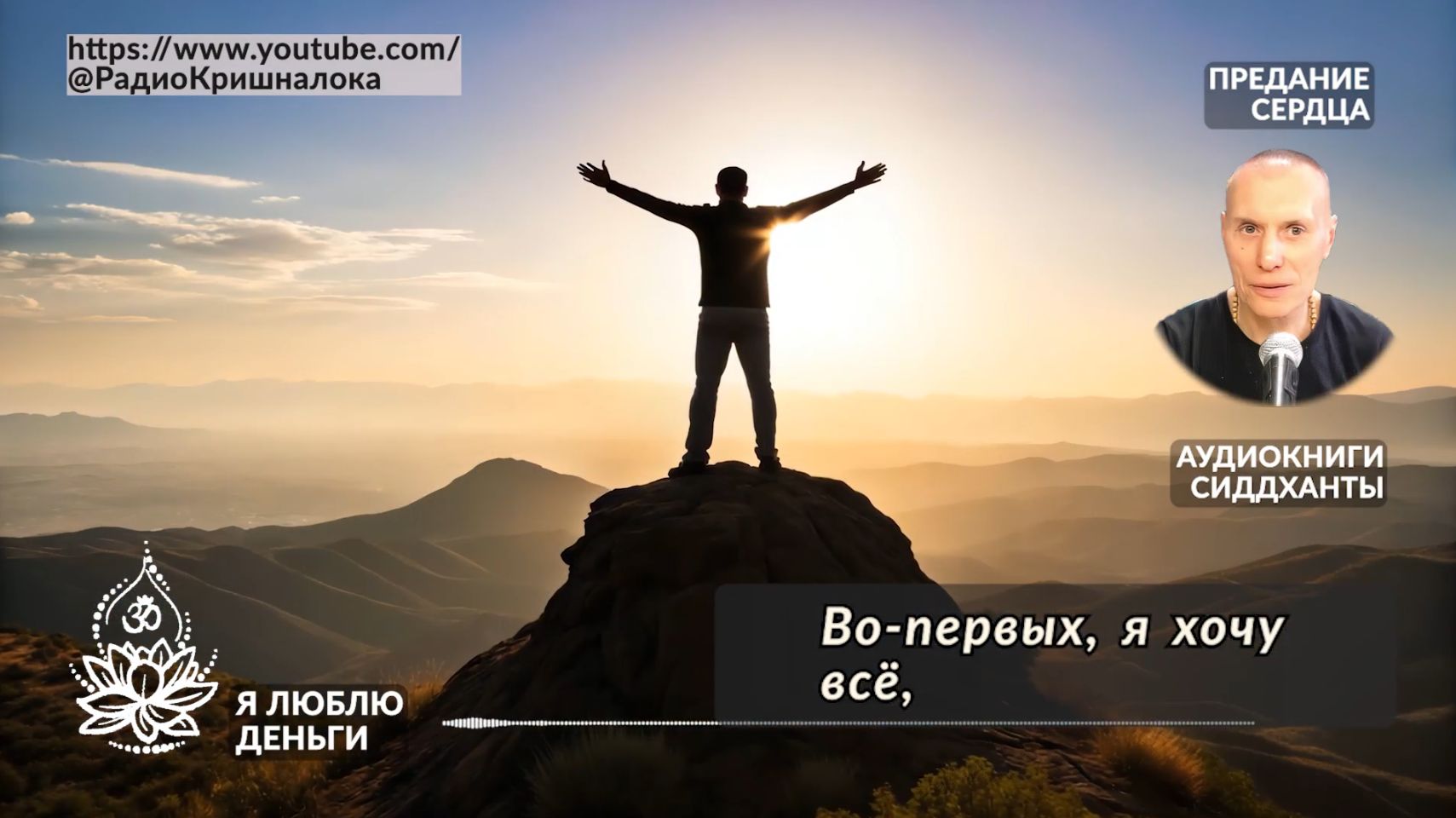 Я люблю деньги. Аудиокниги Сиддханты (Вячеслава Чернина)