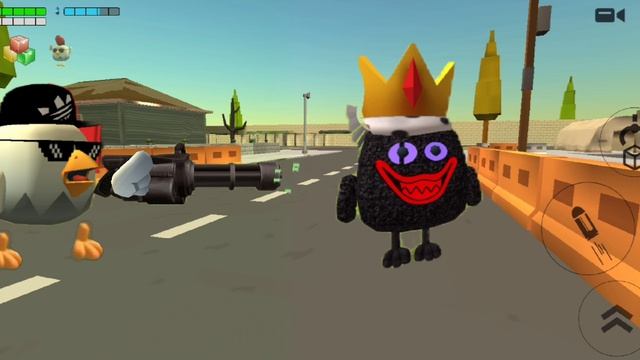 Грустная история нубика в чикен ган!