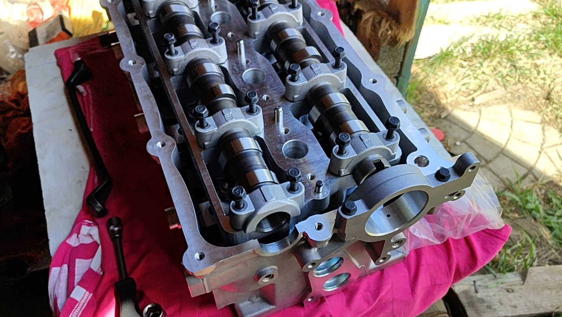 Распаковка ГБЦ Hyundai H-1(starex)