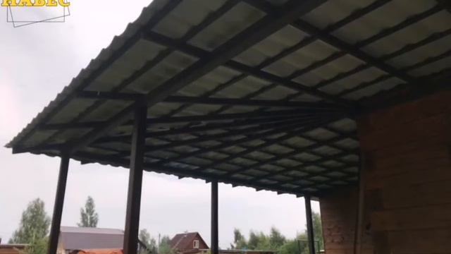 Сборка козырьков и навесов за 2022 г.