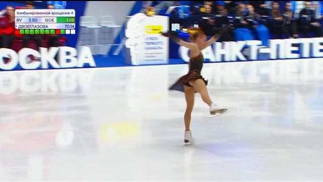 Алиса Двоеглазова ПП на Кубке Первого канала 22.03.26
