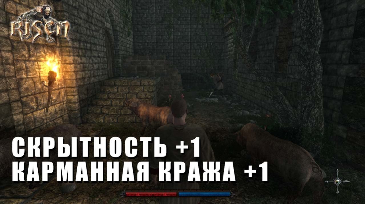 Кто учит СКРЫТНОСТИ и КАРМАННАЯ КРАЖА в МОНАСТЫРЕ в Risen