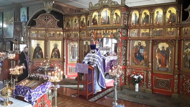 22 марта Неделя 4-я Великого поста проповедь иерея Игоря Шананина.