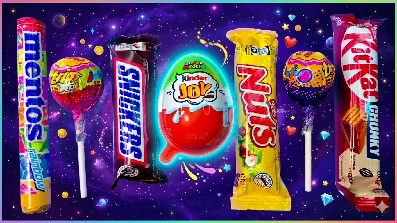 🍭🍬 МЕГА НОВИНКА! ТОННЫ конфет и леденцов — хруст до мурашек! 😍 ASMR