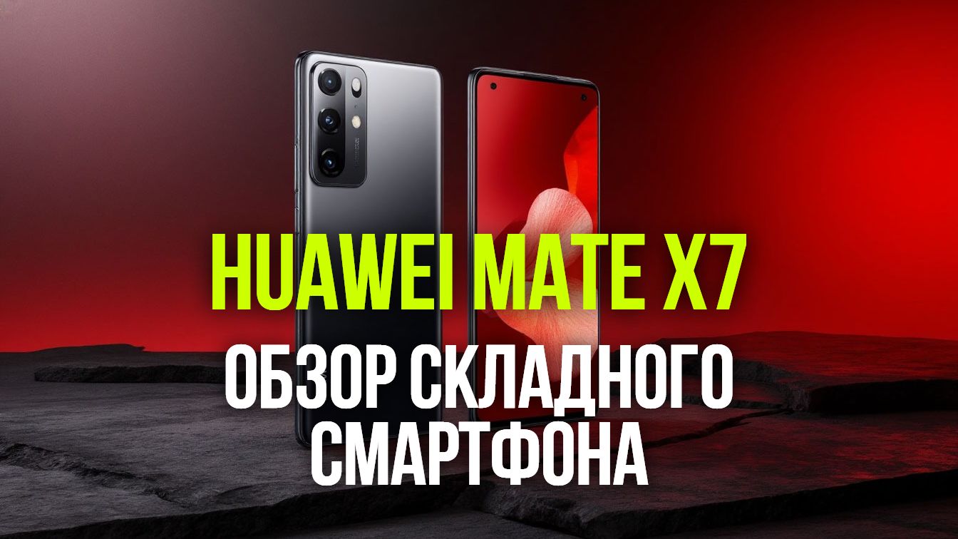 Huawei Mate X7: 5 причин выбрать складной смартфон с экраном 8″ в 2026 году
