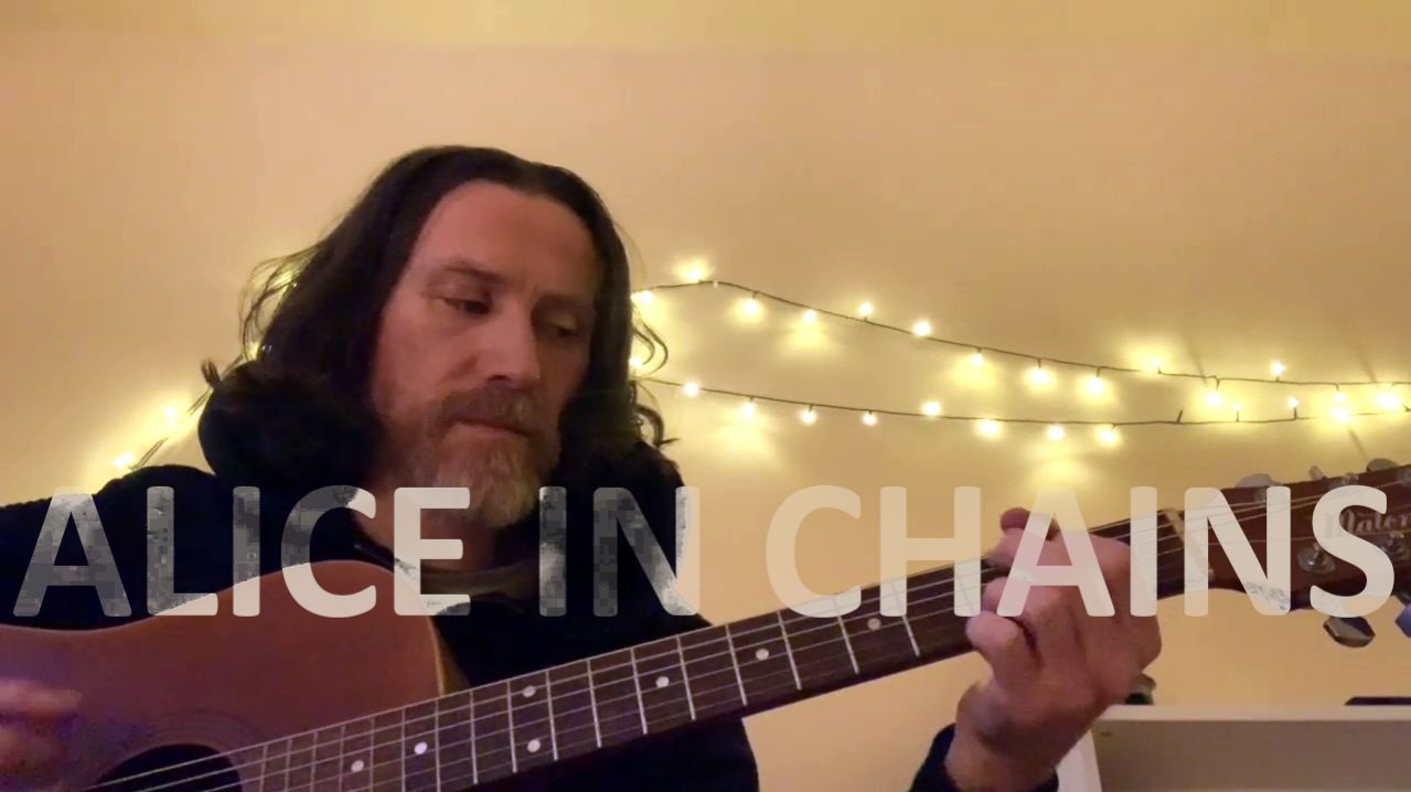 ALICE IN CHAINS Nutshell кавер песни под Гитару от River Crombie