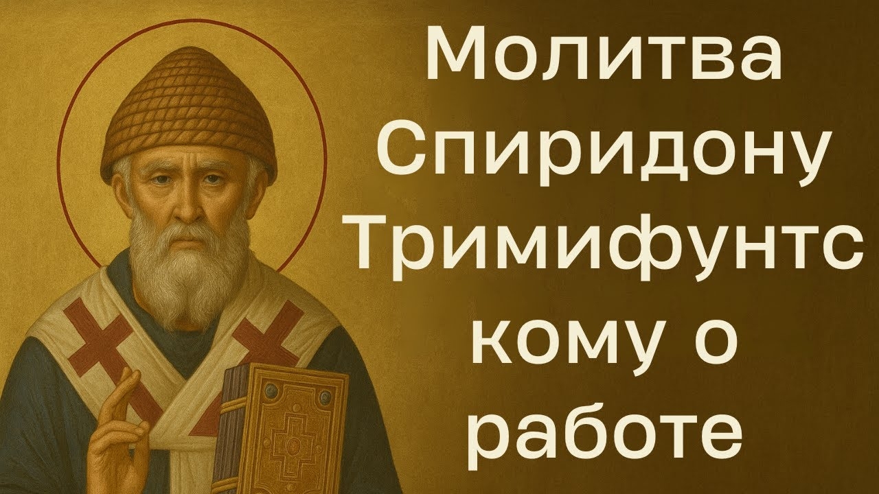 Молитва Святителю Спиридону в поиске себя. Музыкальная открытка.