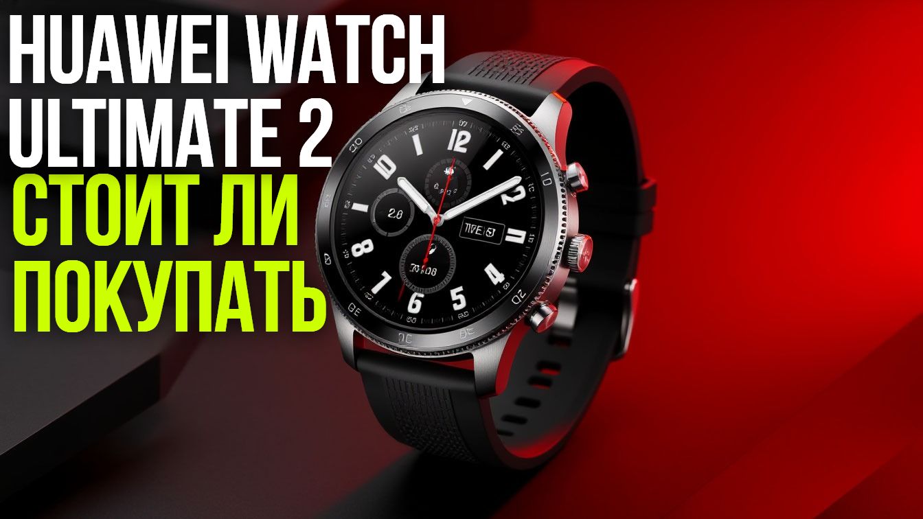 Huawei Watch Ultimate 2 — топ‑1 смарт‑часов для дайвинга: функции и цена