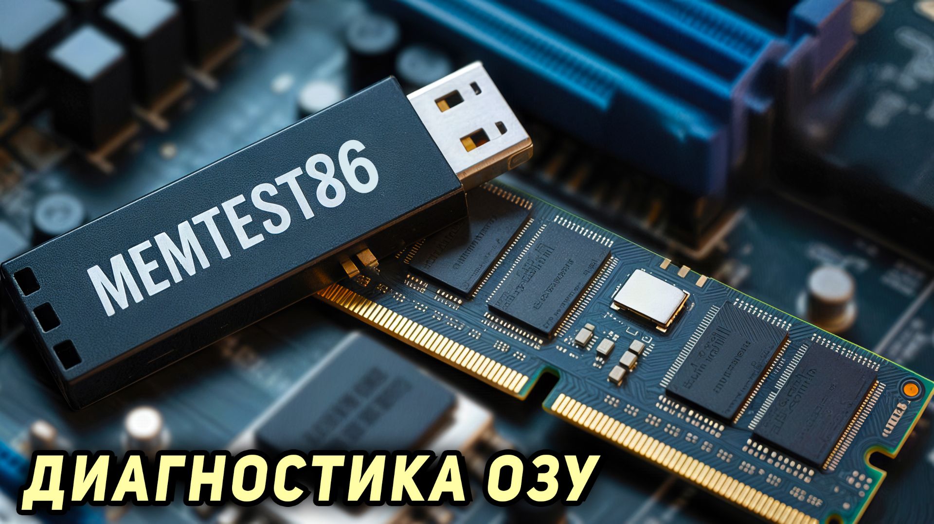 Как ЗАПИСАТЬ MemTest86 на флешку и ПРОСКАНИРОВАТЬ ОПЕРАТИВНУЮ ПАМЯТЬ(ОЗУ) на ОШИБКИ | МемТест86